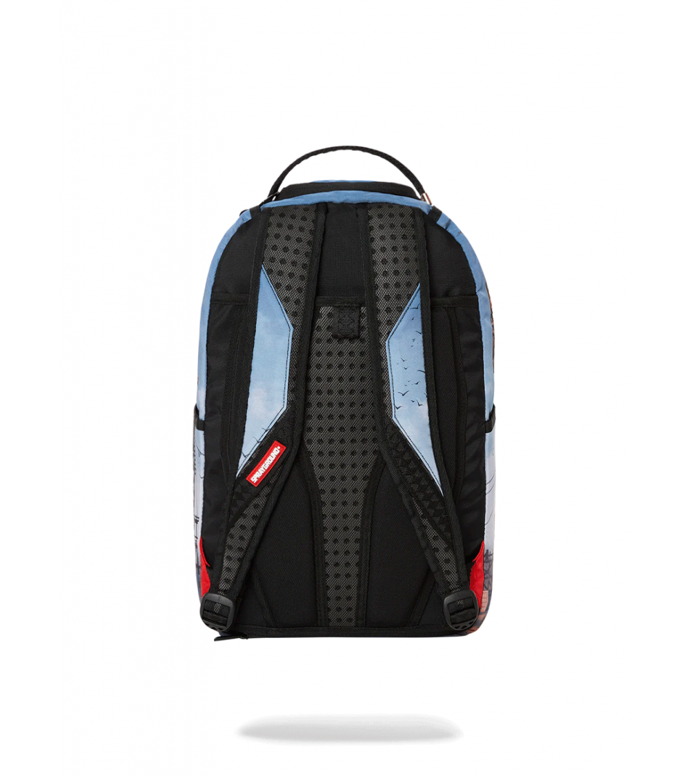 Backpack Sprayground Under Construction Light Blue Unisex