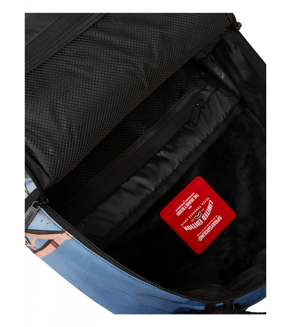 Backpack Sprayground Under Construction Light Blue Unisex