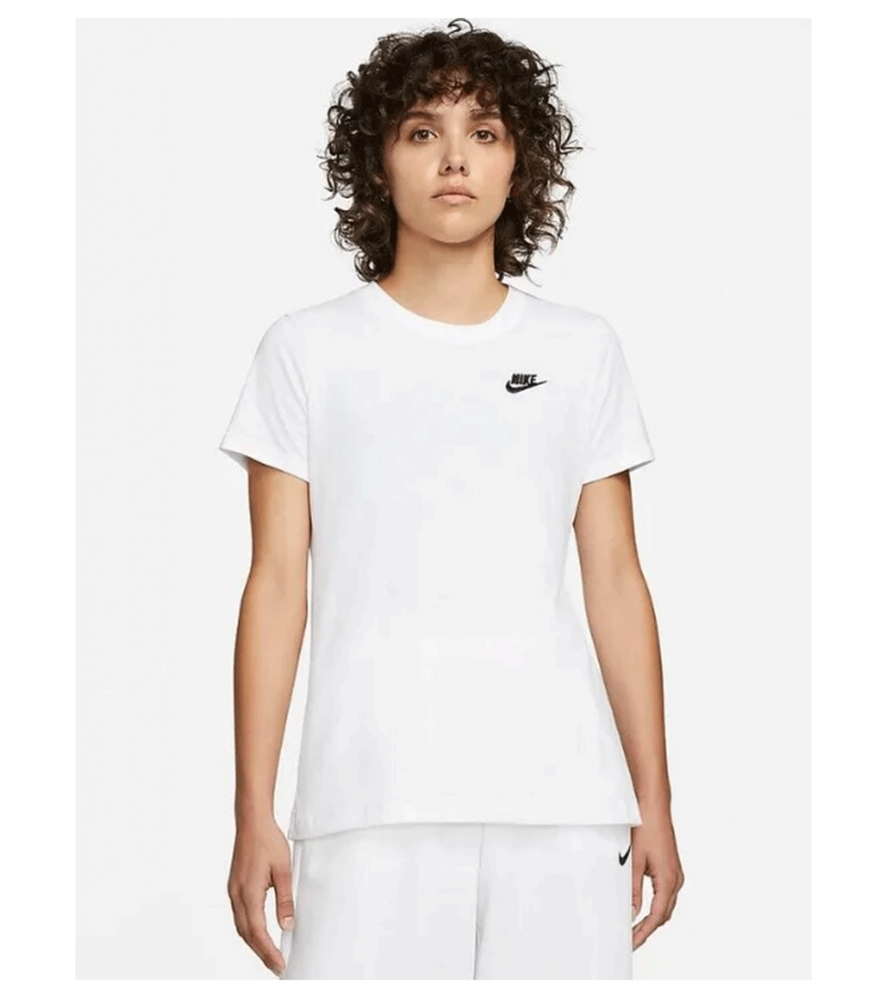 T-Shirt Nike Sportswear Club Essentials White Women