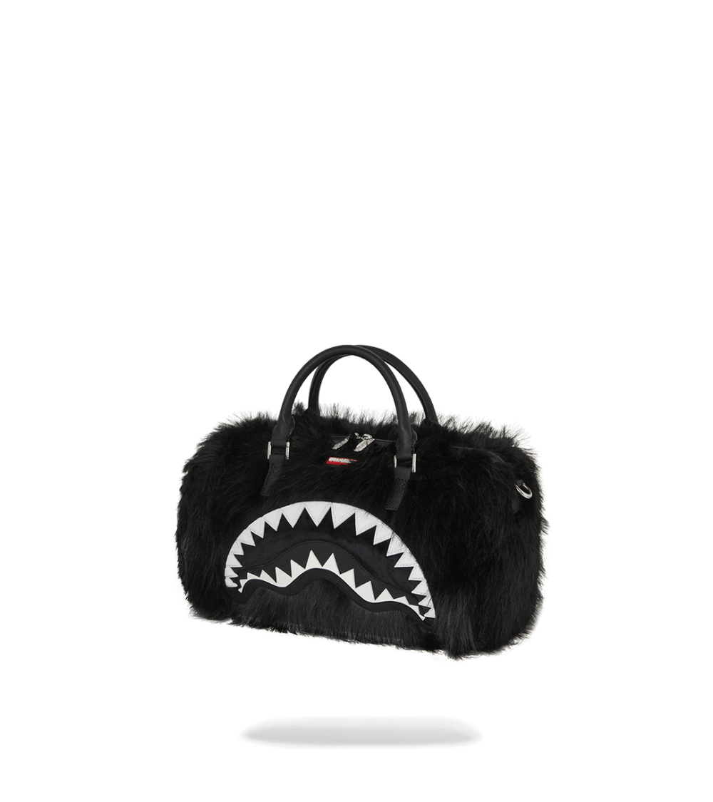 Borsa Sprayground Fur Cray Mini Duffle Nero Donna