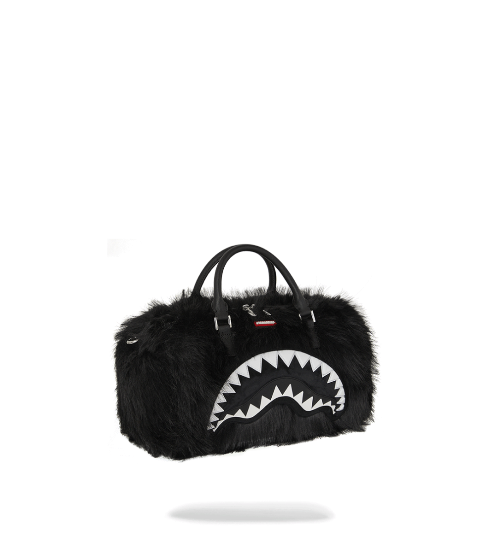 Borsa Sprayground Fur Cray Mini Duffle Nero Donna
